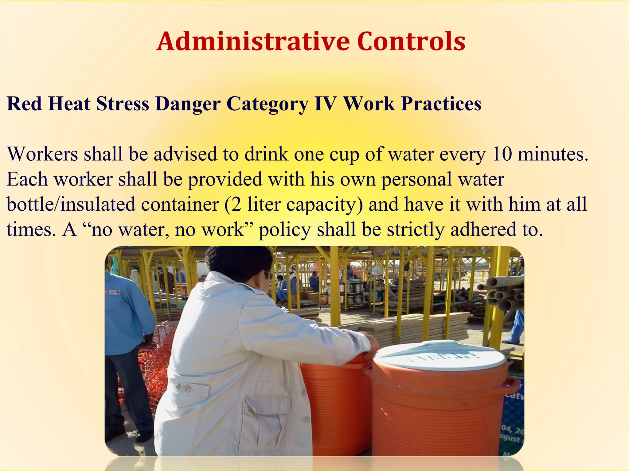 Heat stress program (management's role) | PPT