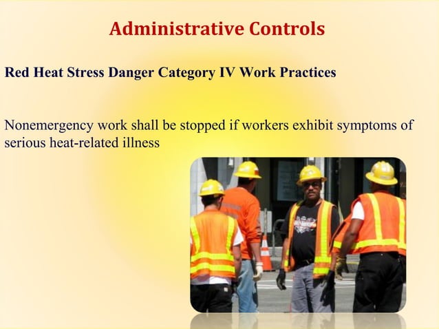 Heat stress program (management's role) | PPT