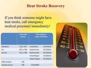 Heat stress program (management's role) | PPT