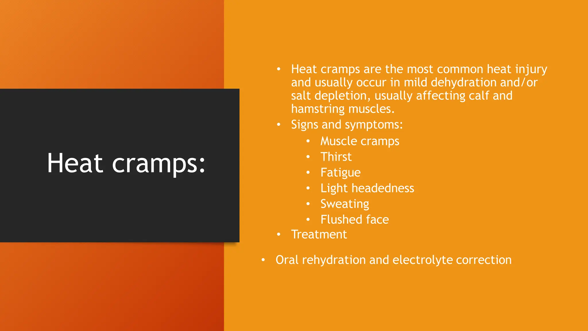 heat stroke and heat exhaustion in children | PPTX