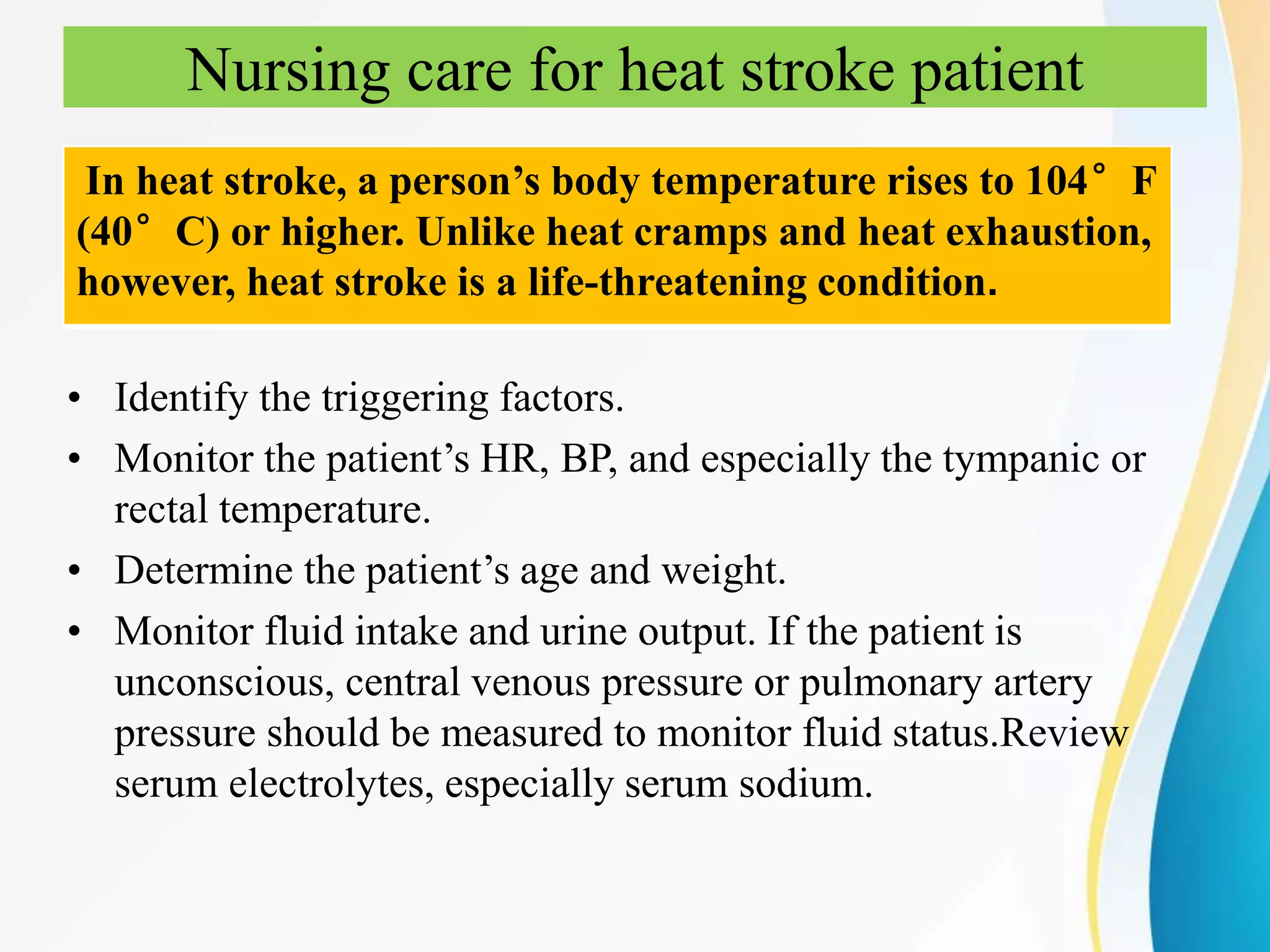 HEAT STROKE | PPTX