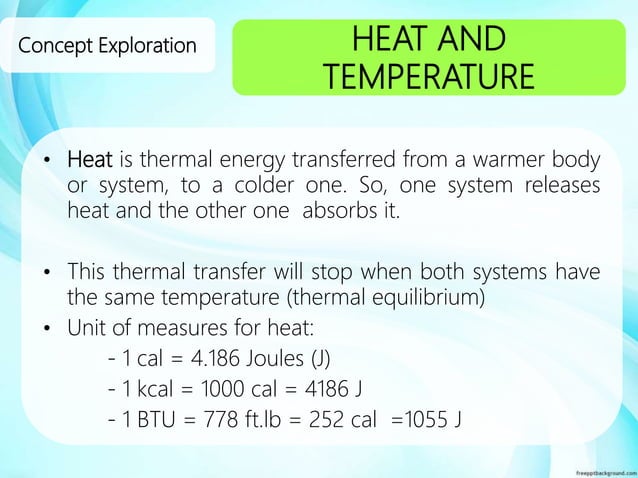 HEAT and TEMPERATURE | PPTX