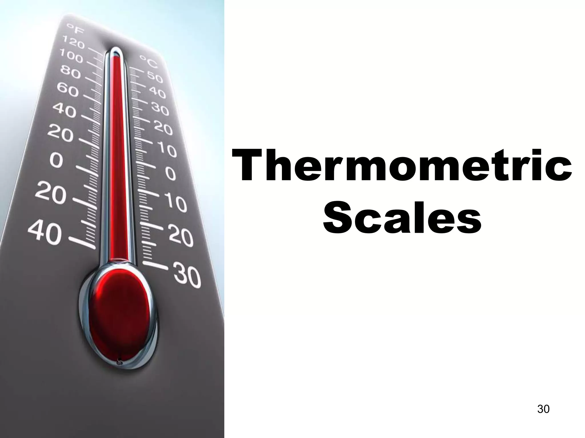 Heat, temperature, thermometric scales | PPTX