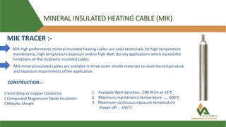 Heat tracing ppt | PPTX