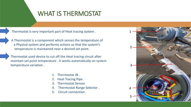 Heat tracing ppt | PPTX | Physics | Science