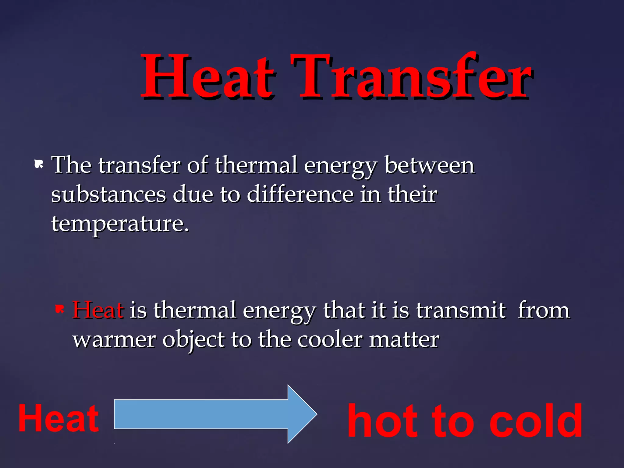 Heat transfer: thermodynamics | PPT