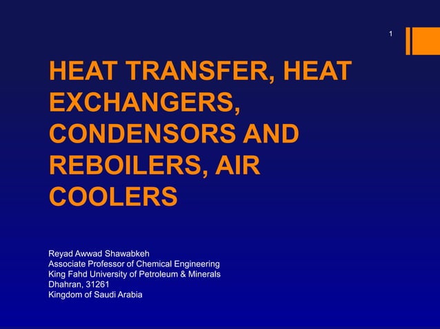 Heat transfer | PPT