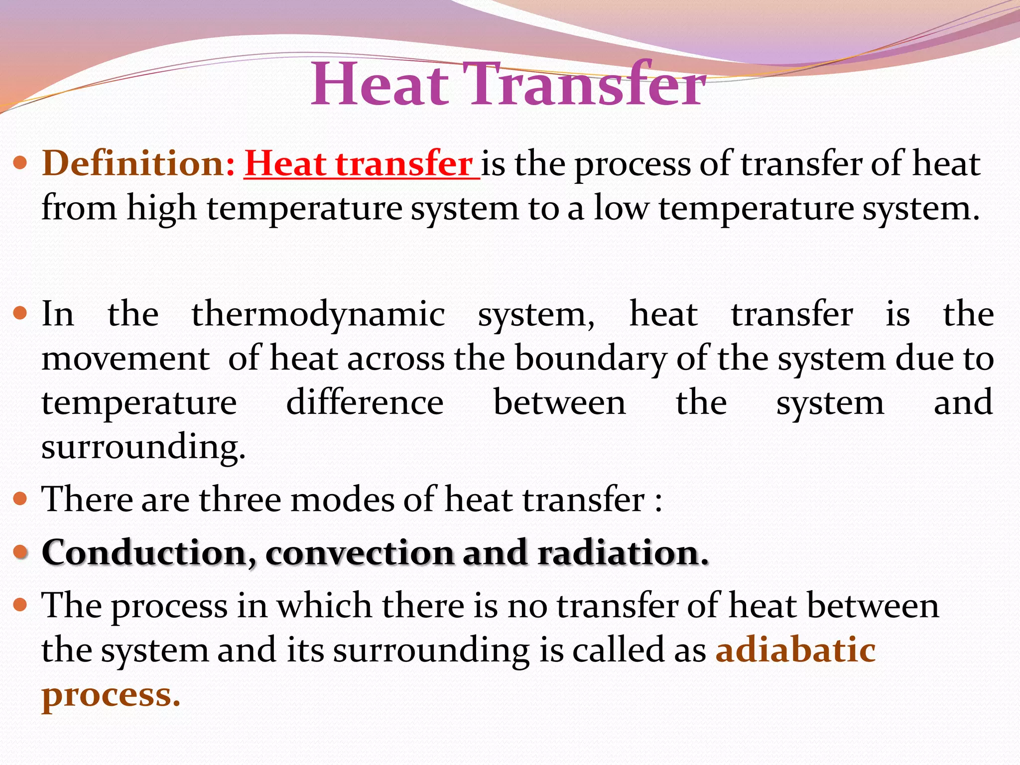 Heat transfer | PPTX