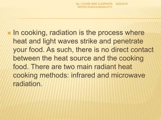 The Relationship Between Heat Transfer and Cooking | PPTX