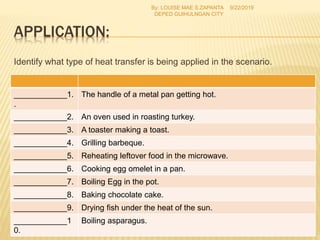 The Relationship Between Heat Transfer and Cooking | PPTX