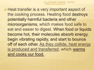 The Relationship Between Heat Transfer and Cooking | PPTX