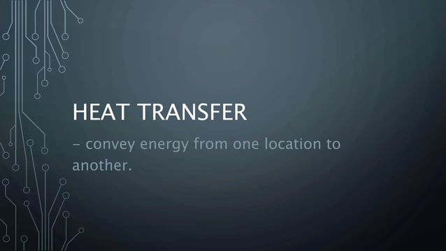 Heat transfer | PPT