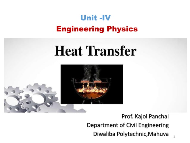 Heat transfer | PDF | Chemistry | Science