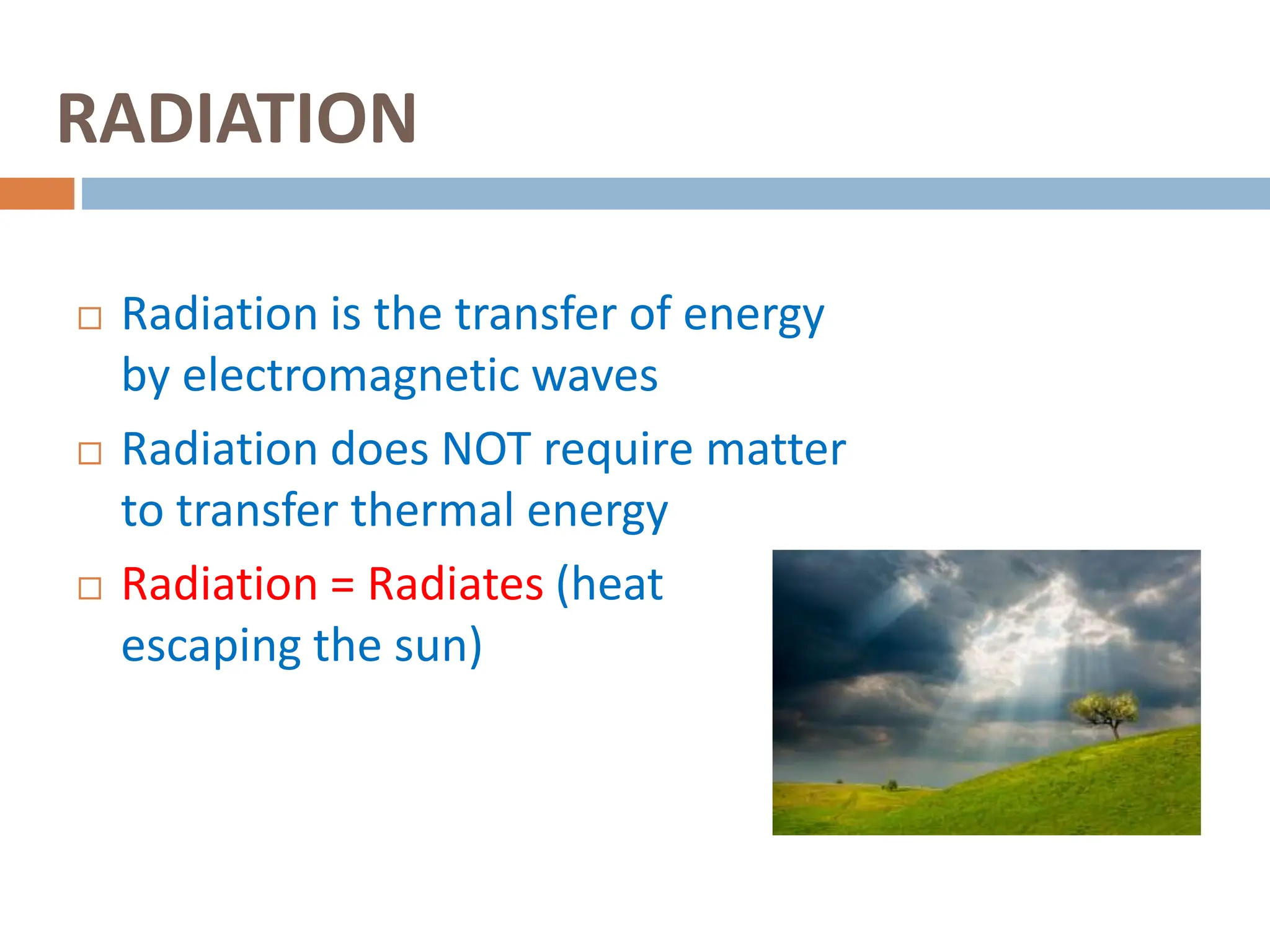 Heat Transfer, Conduction, Convection and Radiation | PPT