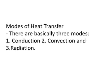 HEAT TRANSFER.pptx vjahghajjhahhhayajhagh | PPTX