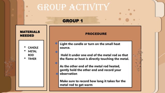 HEAT TRANSFER.pptx for grade 9 students | PPTX | Chemistry | Science