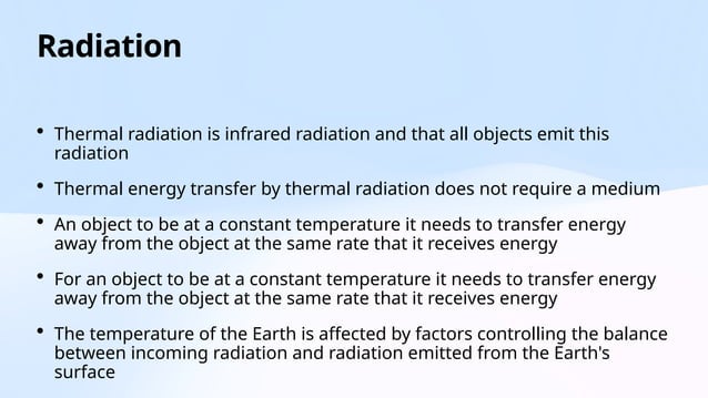 Heat transfer for IGCSE part OF SECTION 2 | PPTX