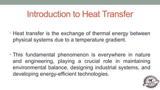 Introduction to Heat Transfer and Basics of HEAT TRANSFER | PPT