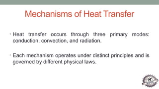 Introduction to Heat Transfer and Basics of HEAT TRANSFER | PPTX