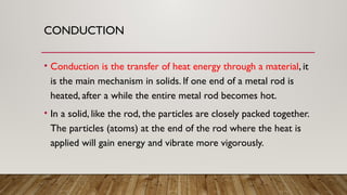 Heat Transfer presentation for Form 5 CSEC | PPTX