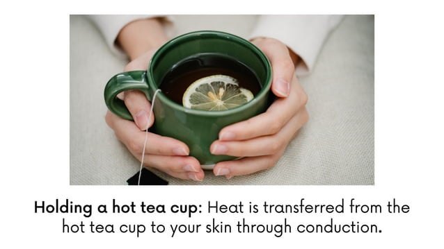 HEAT TRANSFER-CONDUCTION for grade 7 students | PPT