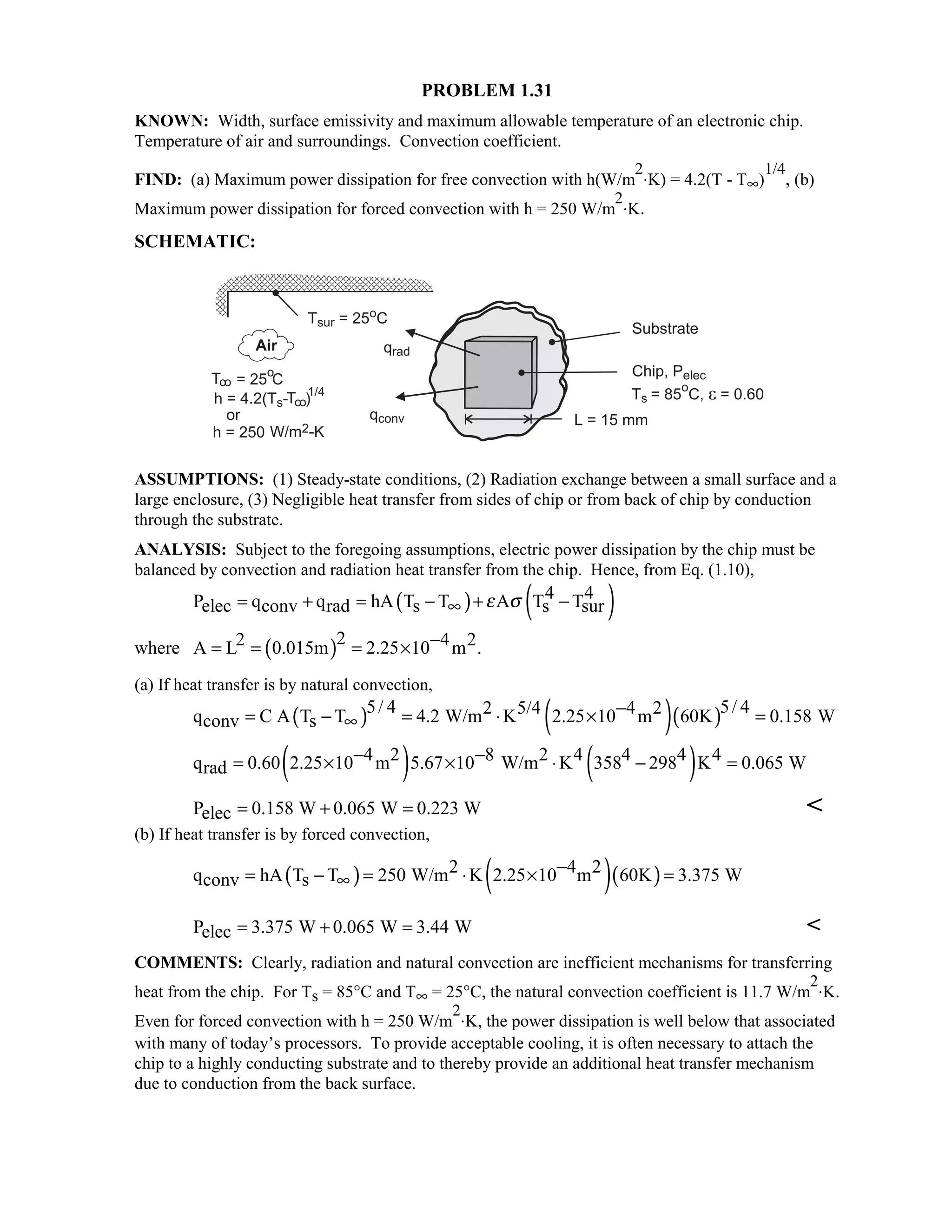 Heat transfer 5th ed incropera solution manual | PDF