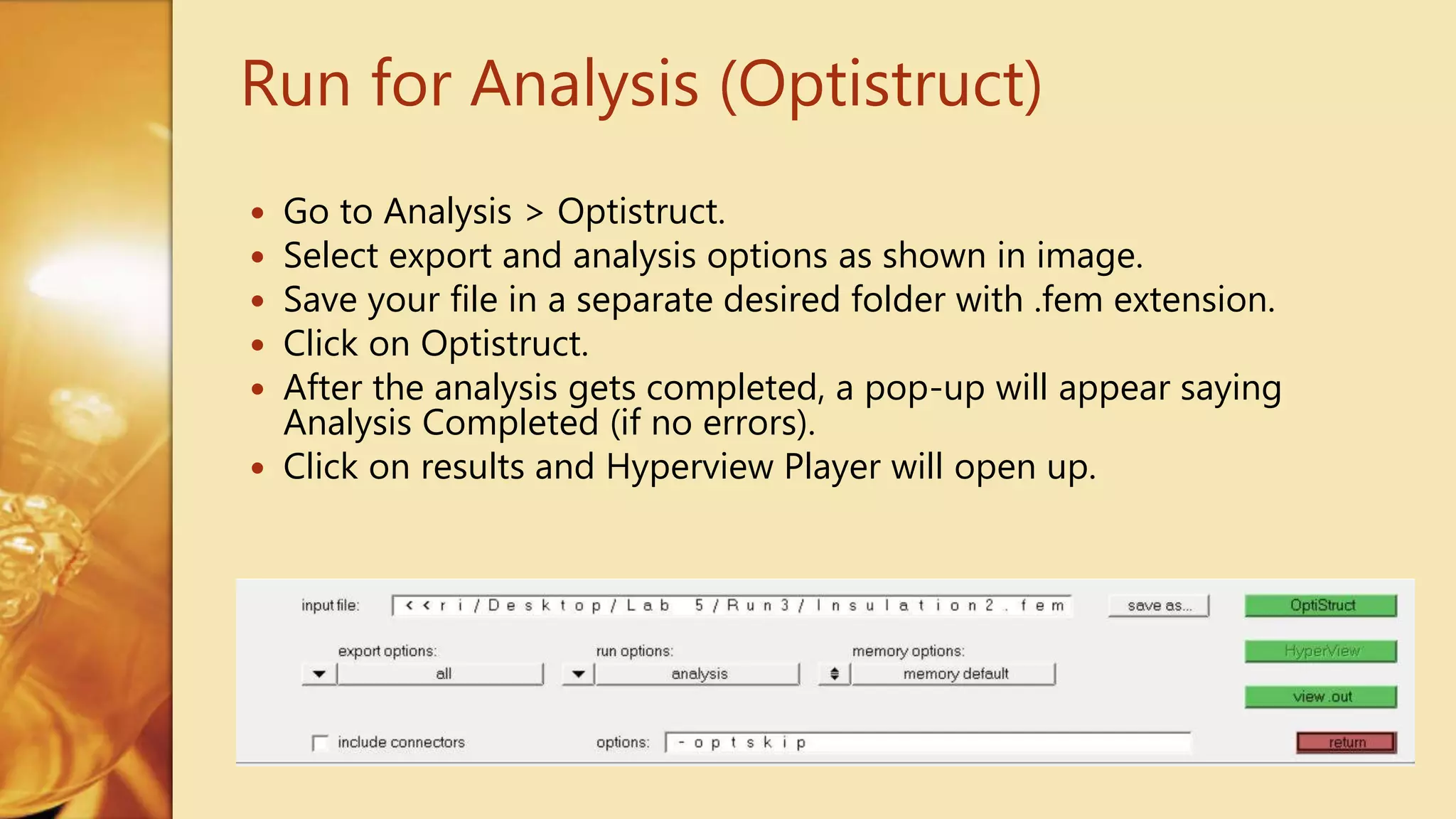 Thermal Analysis in Hypermesh (Conduction, Convention and Thermal Expansion) | PPTX