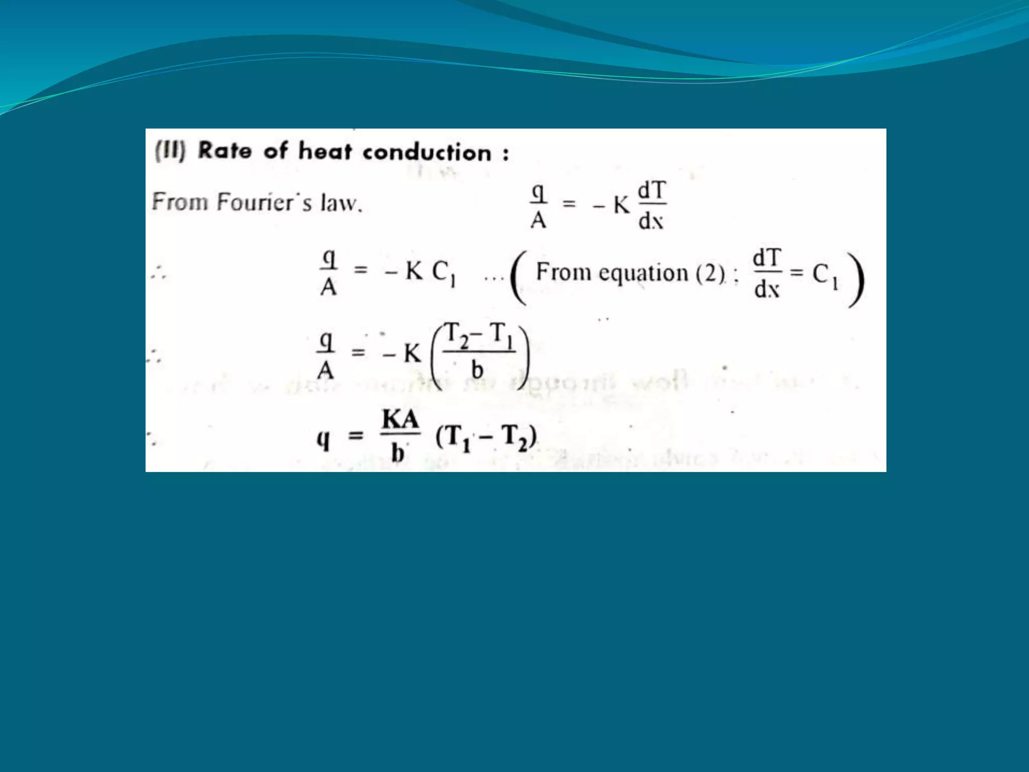 Heat transfer by conduction | PPTX
