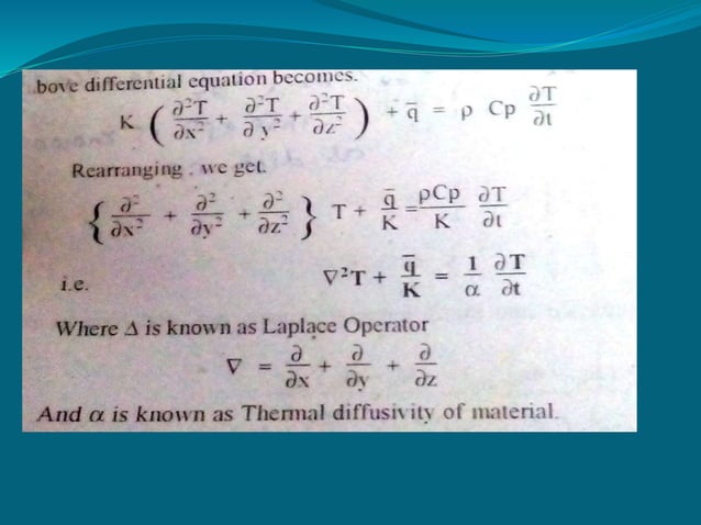 Heat transfer by conduction | PPTX