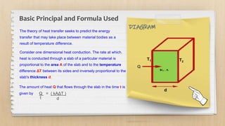HEAT TRANSFER BY CONDUCTION.pptx | Physics | Science