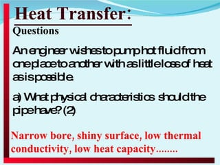 Heat Transfer By Design Lesson 4 | PPT