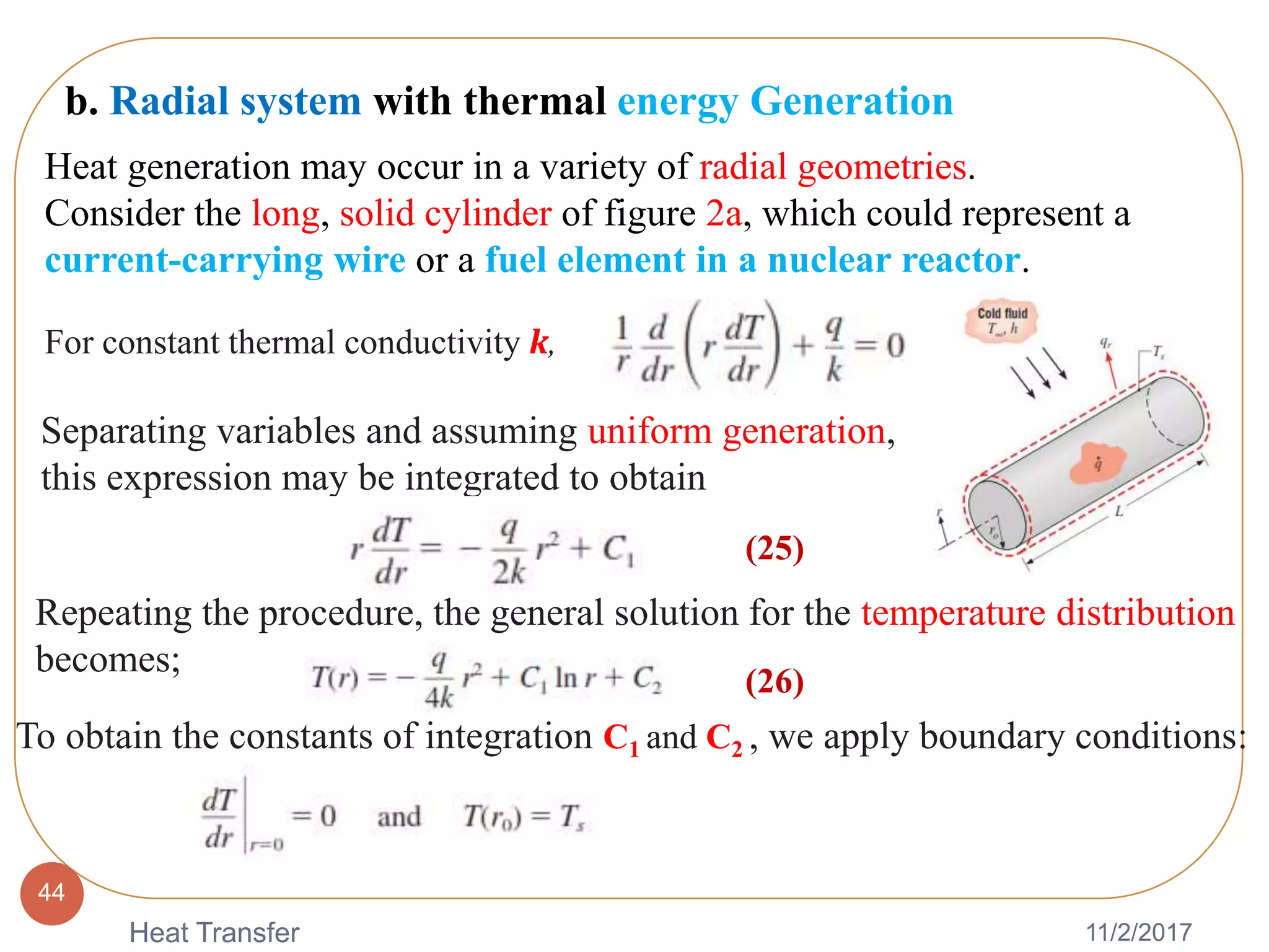 Heat transfer chapter one and two | PPTX