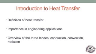 HEAT TRANSFER - Basics of Conduction .pptx