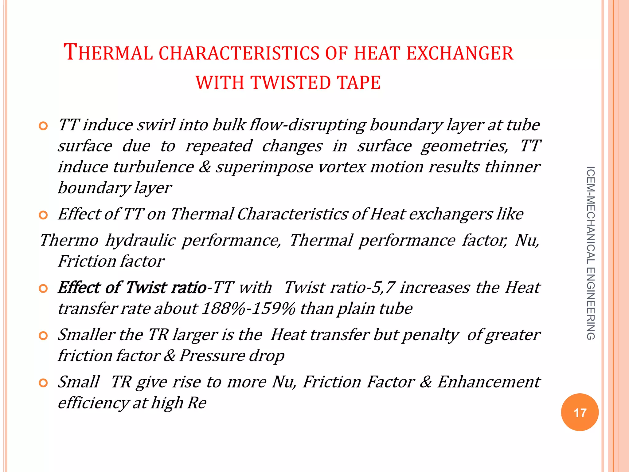Heat transfer enhancement | PPSX
