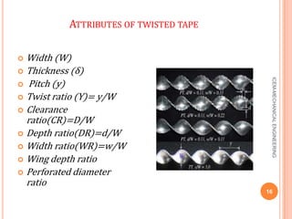 Heat transfer enhancement | PPSX