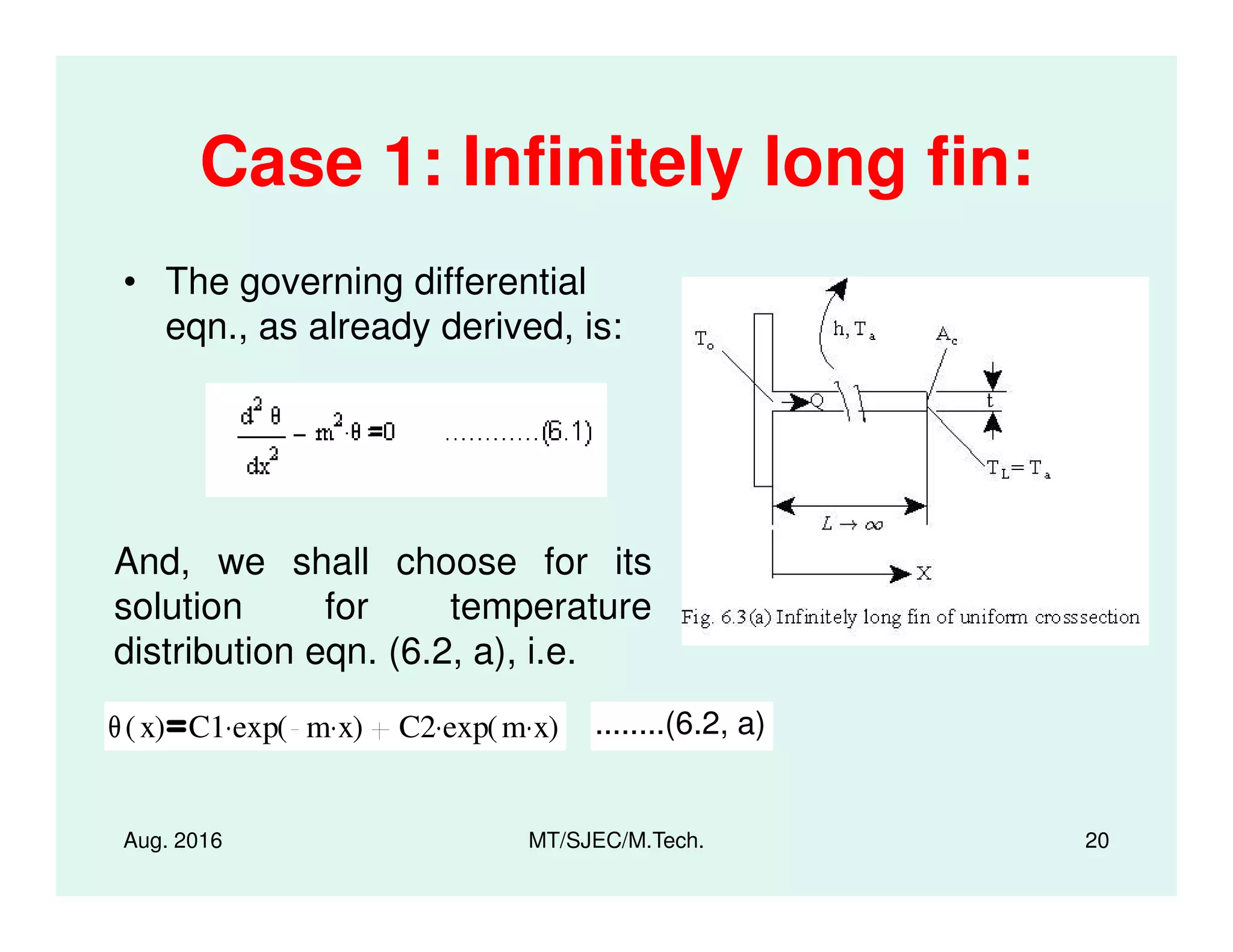 Heat transfer from extended surfaces (or fins) | PDF