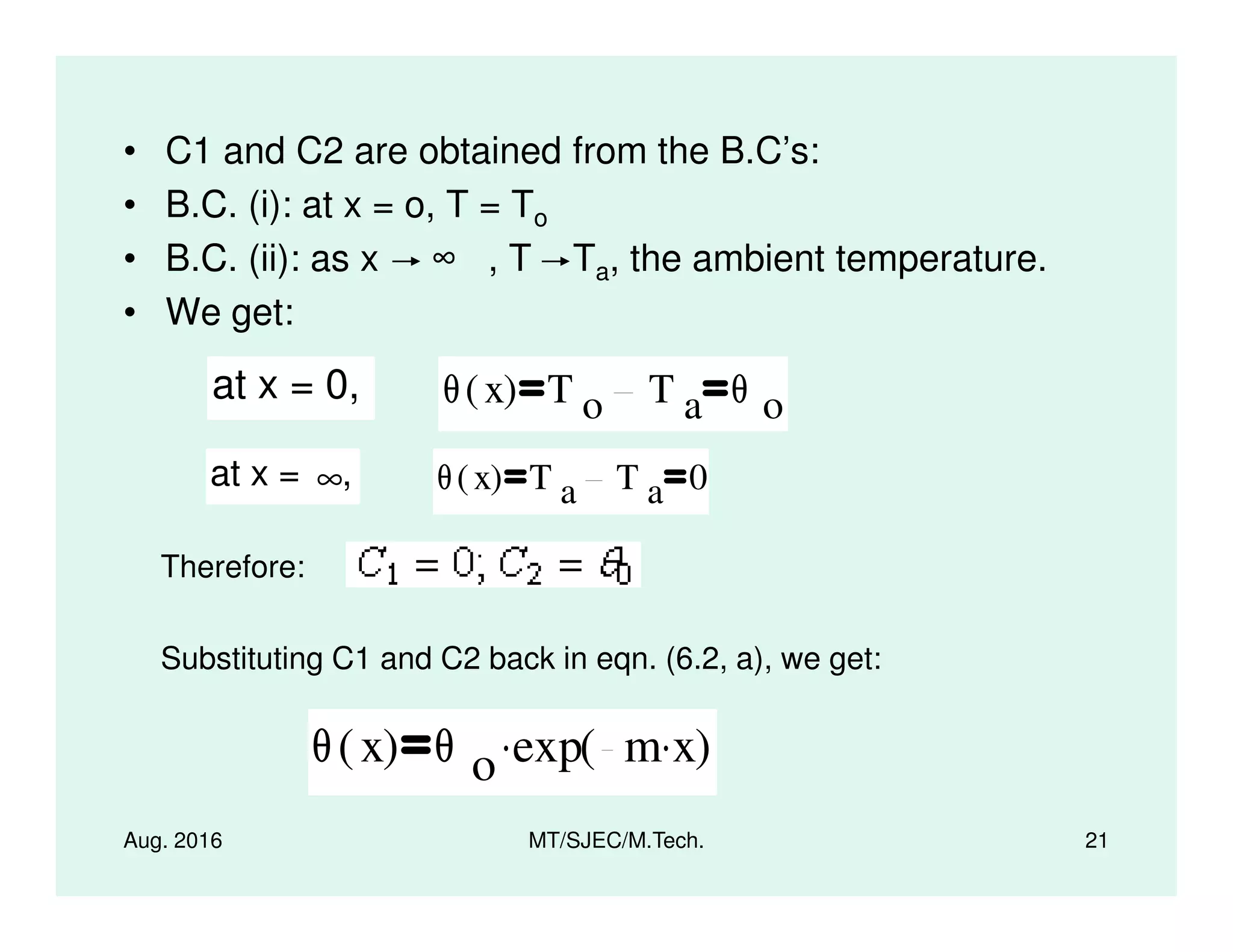 Heat transfer from extended surfaces (or fins) | PDF