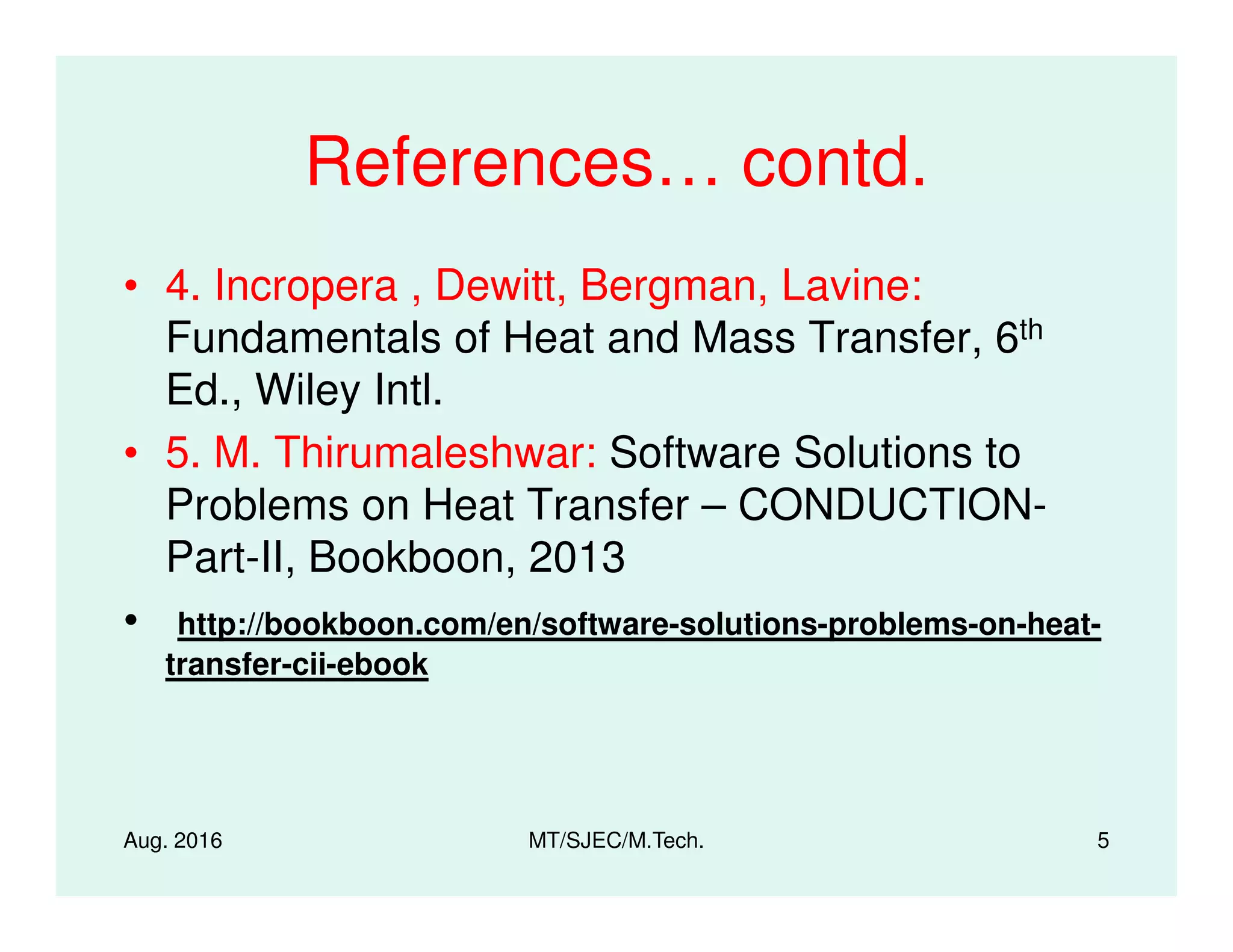 Heat transfer from extended surfaces (or fins) | PDF