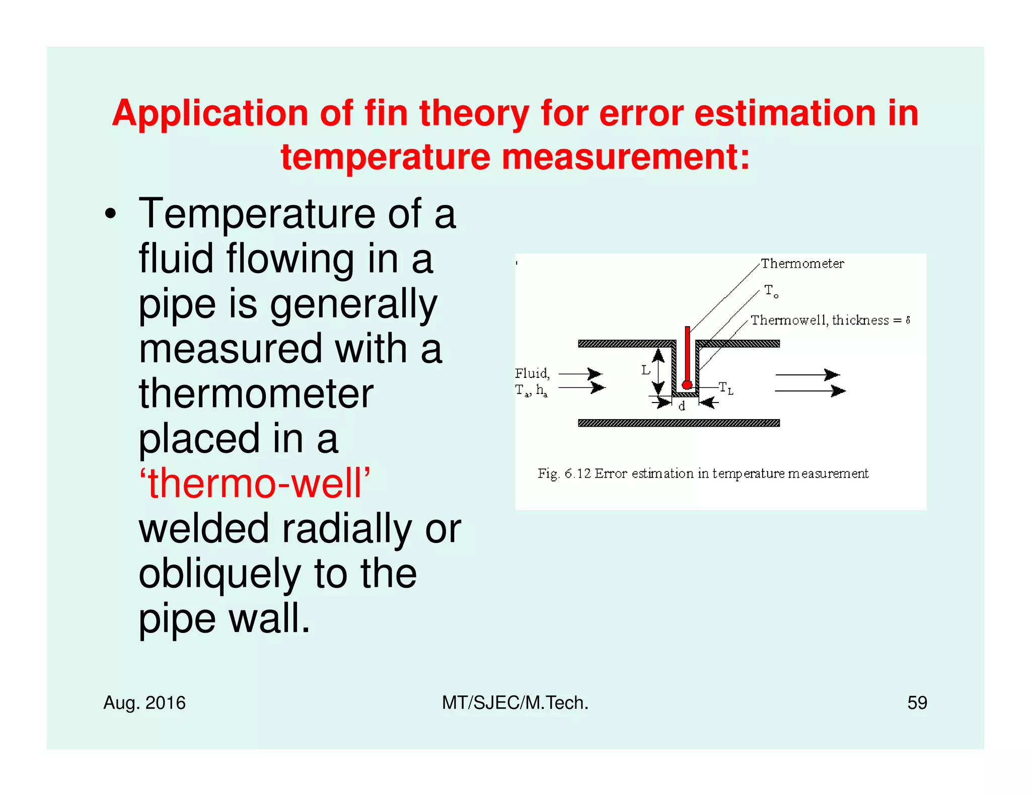 Heat transfer from extended surfaces (or fins) | PDF