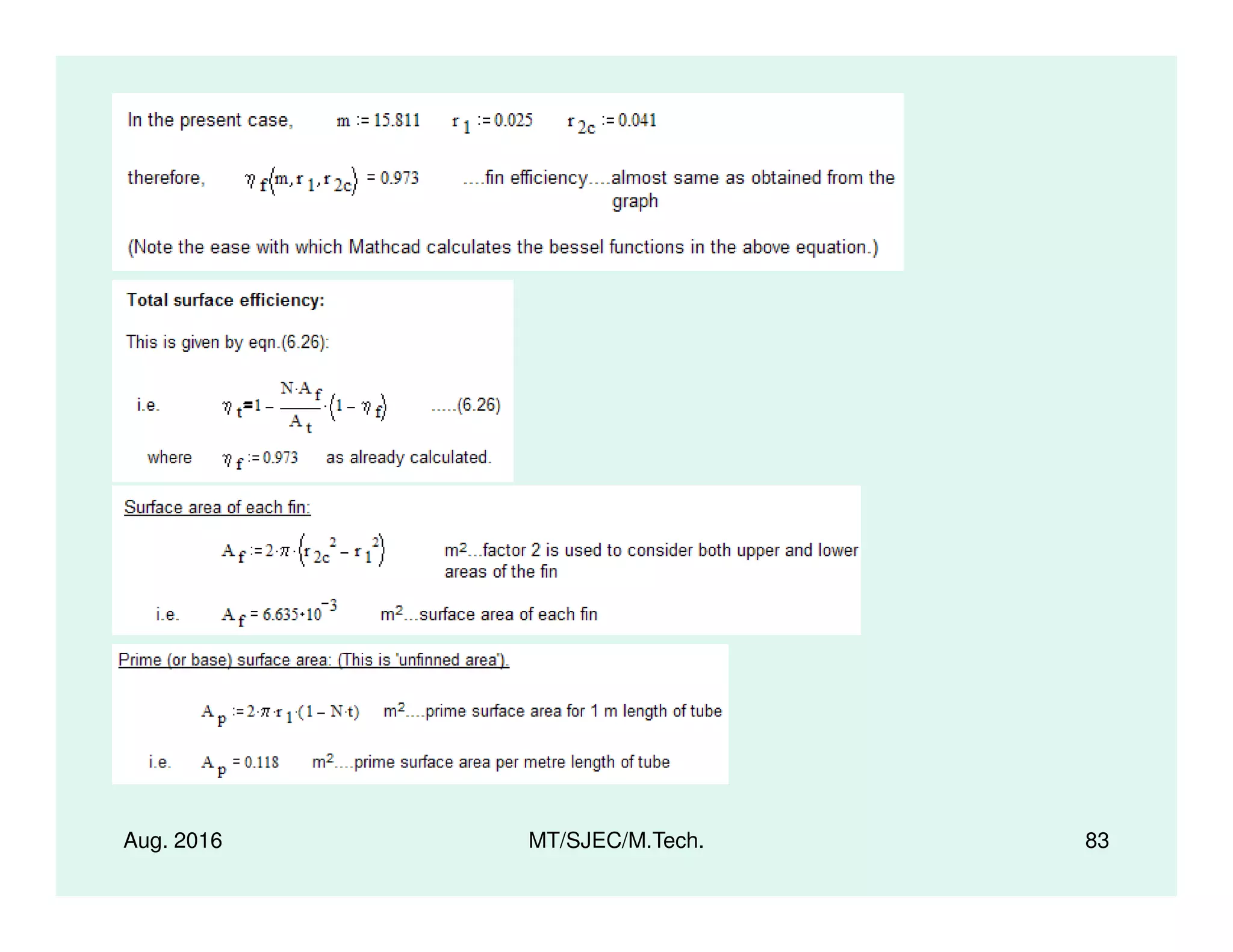 Heat transfer from extended surfaces (or fins) | PDF