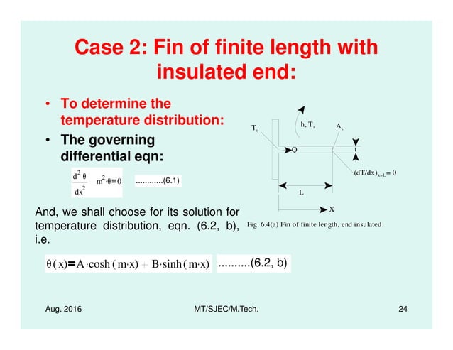 Heat transfer from extended surfaces (or fins) | PDF