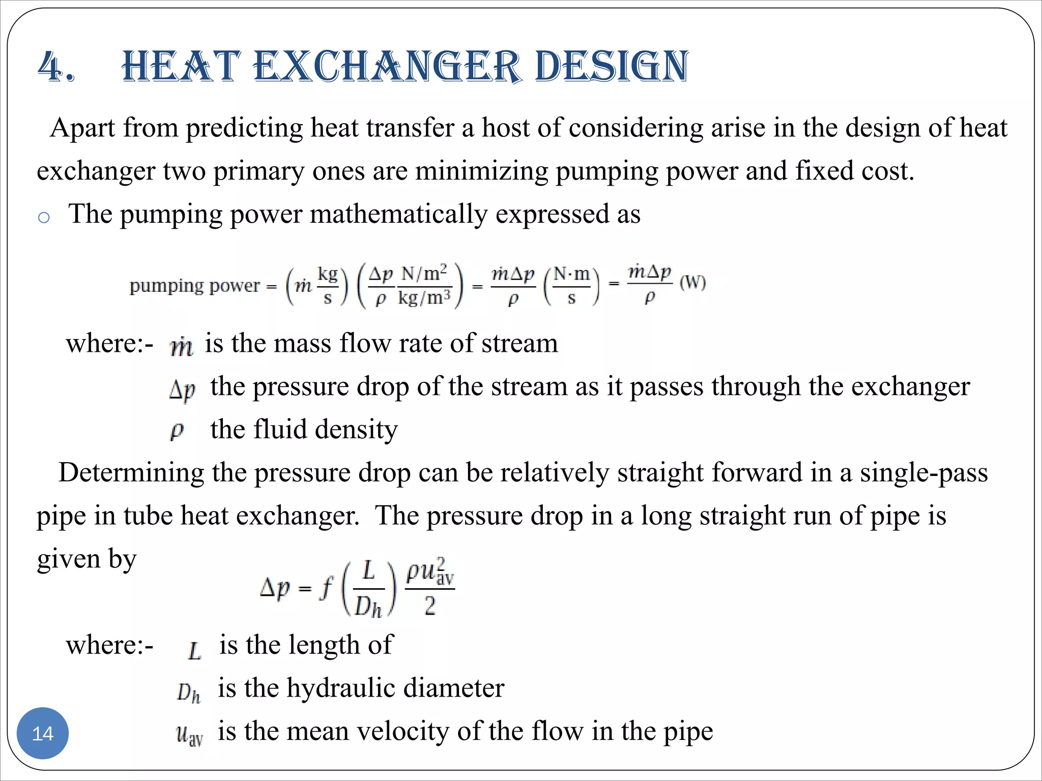 Heat exchanger and its type,ntu method | PDF