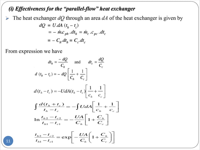 Heat exchanger and its type,ntu method | PDF