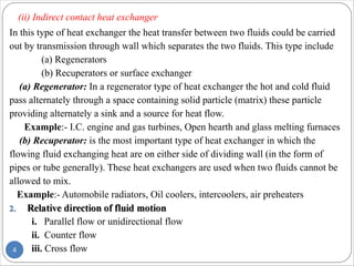 Heat exchanger and its type,ntu method | PDF