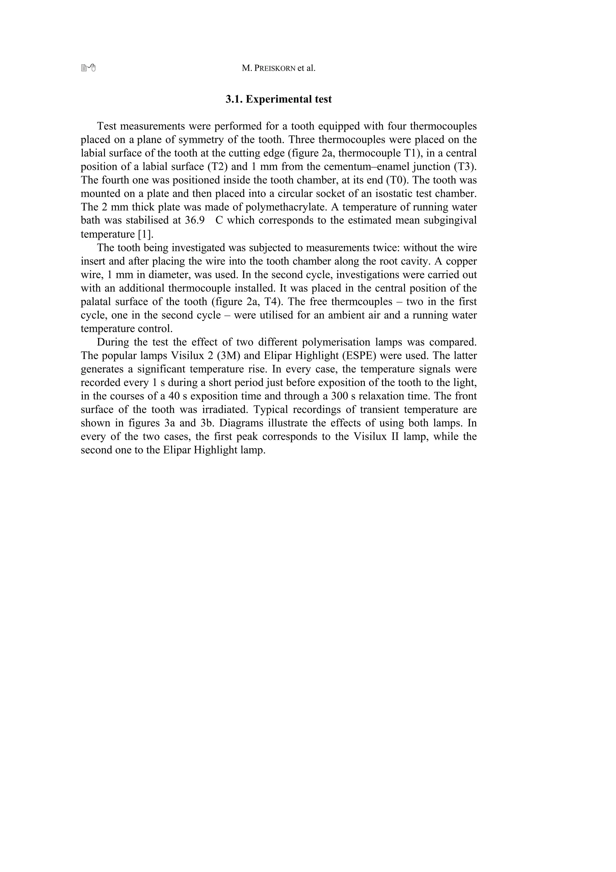 Heat transfer in human tooth | PDF