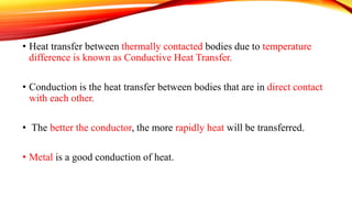 Heat transfer in textile presentation | PPTX