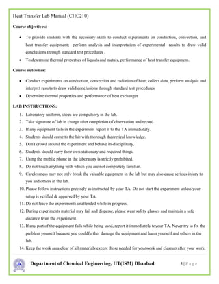Heat Transfer Lab of CHC210 (1)(1).pdfbh | PDF | Free Download
