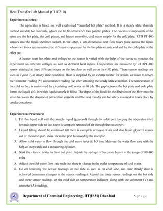Heat Transfer Lab of CHC210 (1)(1).pdfbh | PDF | Free Download