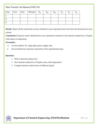 Heat Transfer Lab of CHC210 (1)(1).pdfbh | PDF | Free Download