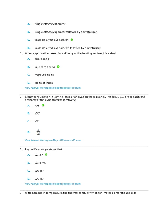 Heat transfer questions | PDF